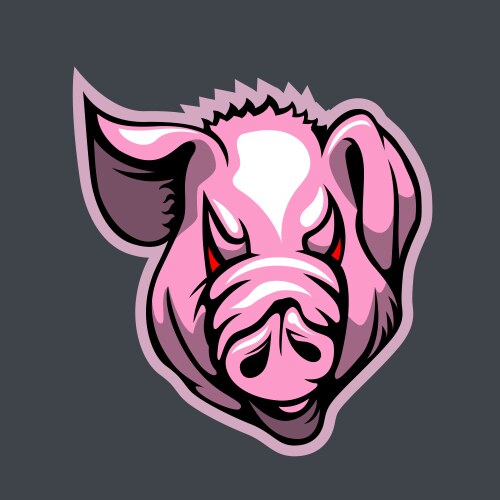 Black Pig Face Vector Images (over 3,900)