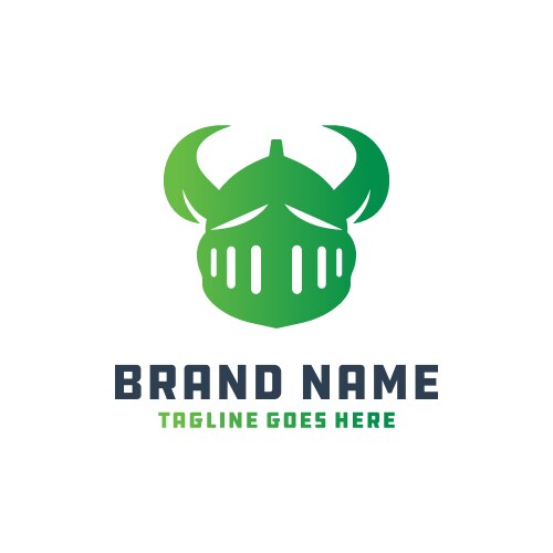 Fire helmet logo Royalty Free Vector Image - VectorStock