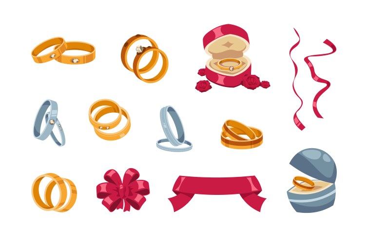 Wedding ring cartoon Vector Images & Graphics for Commercial Use ...