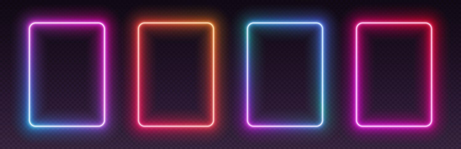 Neon Gradient Vector Images (over 160,000)