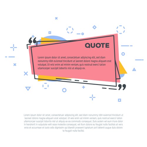 Quote Vector Images (over 360,000)