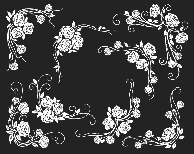 Corner Page Border Black And White