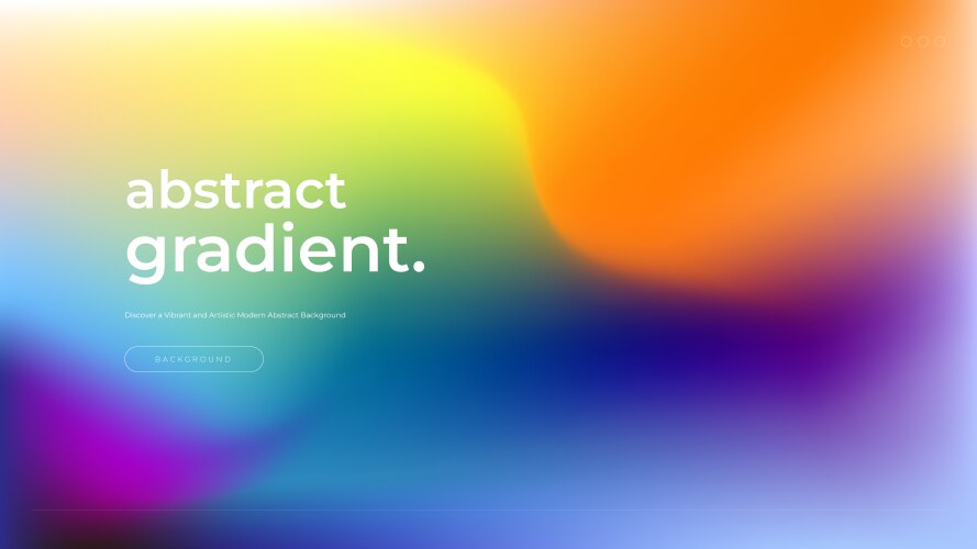 Abstract colorful blend gradient background Vector Image