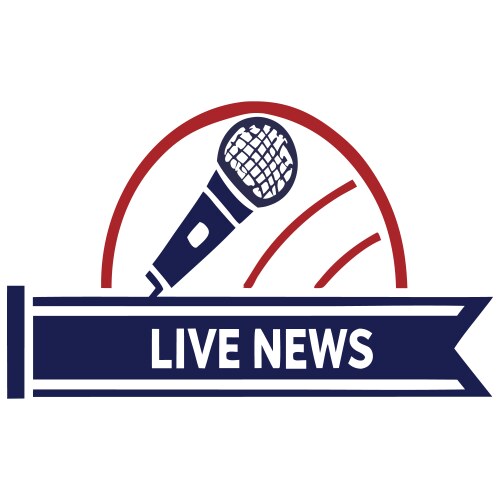 Classic newspaper logo revival Royalty Free Vector Image