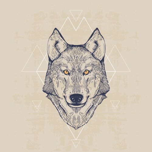 Wolf Tattoo Vector Images (over 9,200)