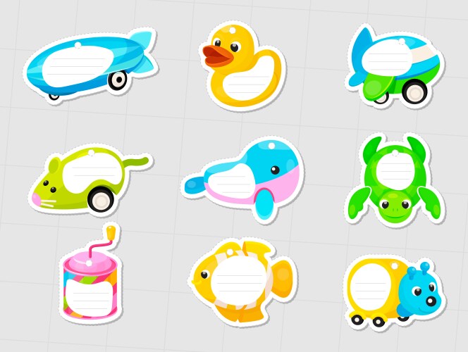 Name Tag Cartoons Vector Images (over 1,100)