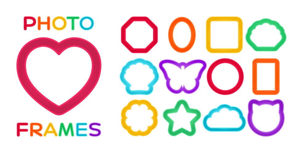 Big set of cartoon school clipart Royalty Free Vector Image