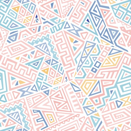 Creative seamless pattern Royalty Free Vector Image