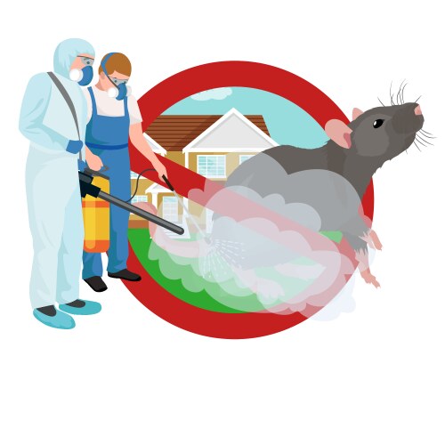 Pest control service Royalty Free Vector Image