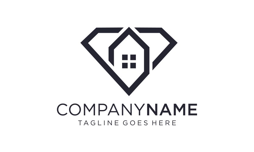 Diamond Home Logo Vector Images (over 570)