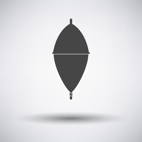 Float in transparent blue waves Royalty Free Vector Image