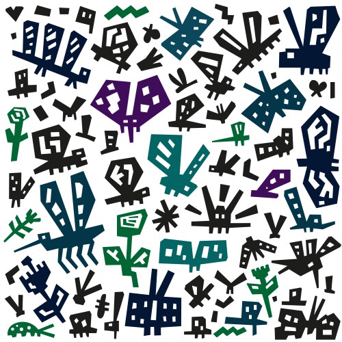 Live every moment laugh day love beyond word Vector Image