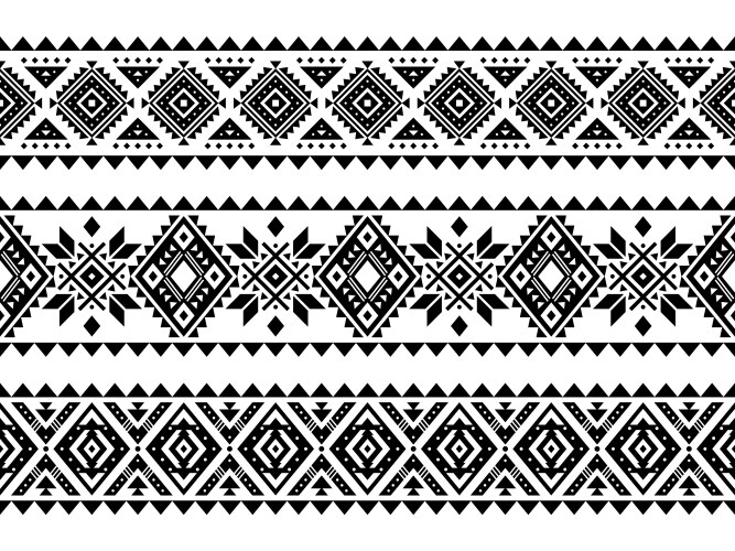 Aztec pattern Royalty Free Vector Image - VectorStock