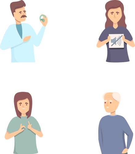 Hearing Loss Cartoon Vector Images (over 410)