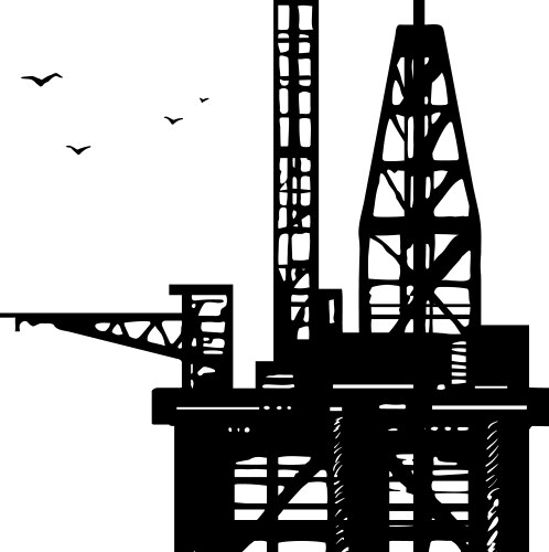 Offshore Oil Platform Vector Images (over 2,700)