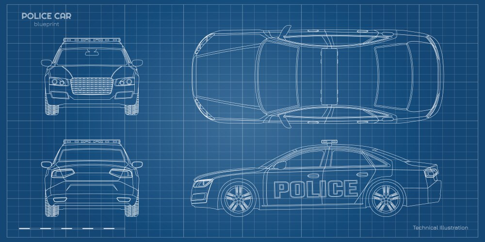 Top View Car Line Drawing Vector Images (over 140)