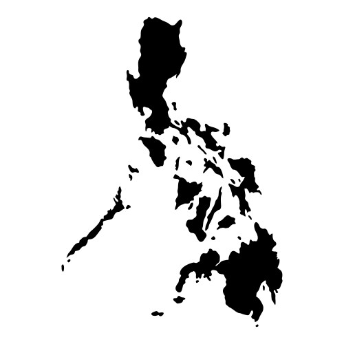 Map of philippines Royalty Free Vector Image - VectorStock