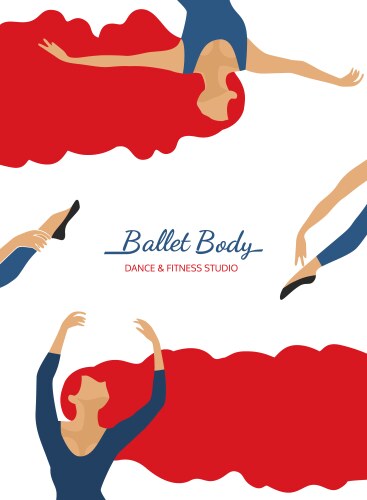Ballerina Dancing Studio Symbol Vector Images (over 440)