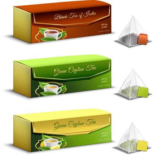 Tea Packaging Vector Images (over 16,000)