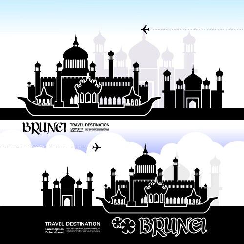 Brunei Landmark Vector Images (over 250)