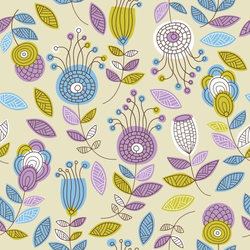 Seamless pattern Royalty Free Vector Image - VectorStock