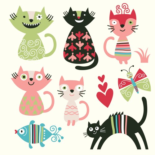 Cats Vector Images (over 400,000)