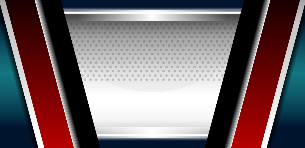 Red and blue metallic perforated technology Vector Image