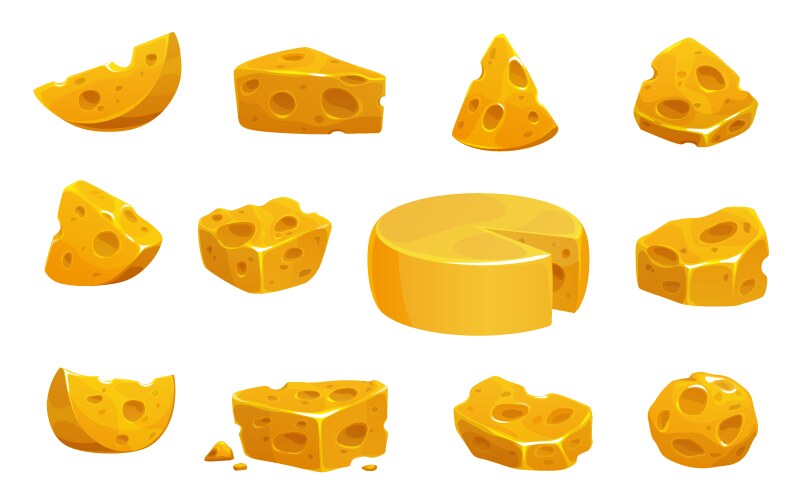 Cartoon Cheddar Cheese Vector Images (over 3,700)