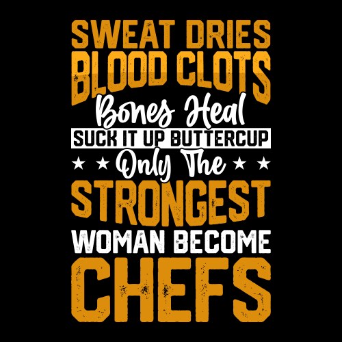 Chef Rules of the Kitchen T-Shirt Royalty Free Vector Image