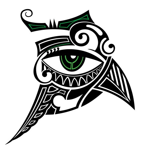 Tattoo eye Royalty Free Vector Image - VectorStock
