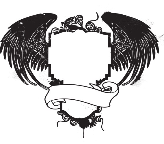 Shiny crest Royalty Free Vector Image - VectorStock