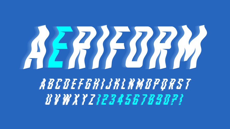 Curvy Alphabet Letter Vector Images (over 4,000)