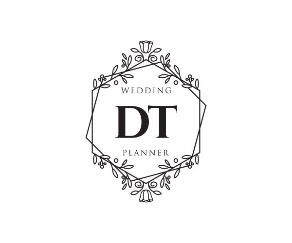 Dt Monogram Vector Images (over 1,700)