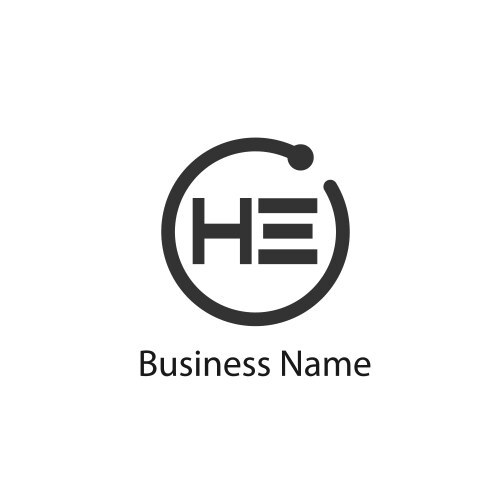 He Logo Letter Vector Images (over 2,500)