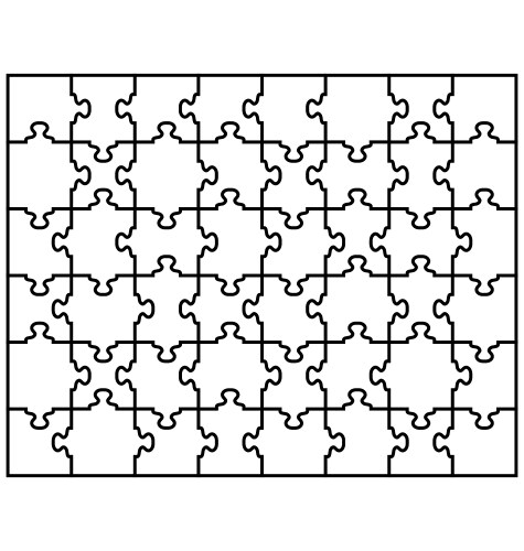 Puzzle Shapes Vector Images (over 51,000)