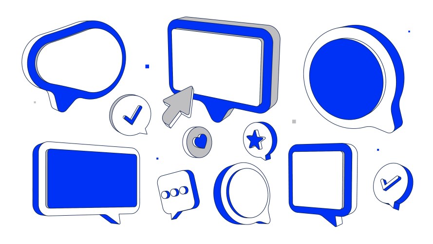 Wow speech bubble colorful patch clothes badge Vector Image