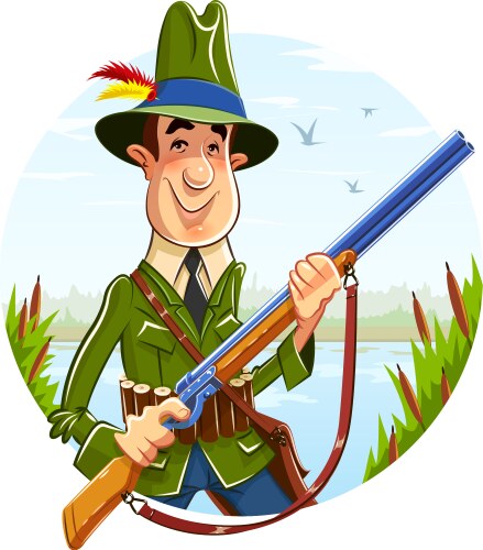 Hunter Cartoon Vector Images (over 27,000)