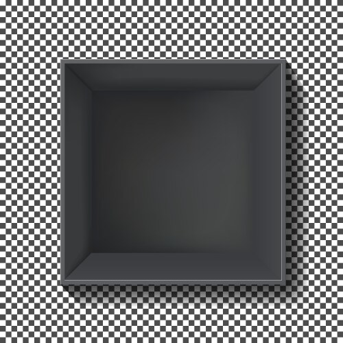 Round box template Royalty Free Vector Image - VectorStock