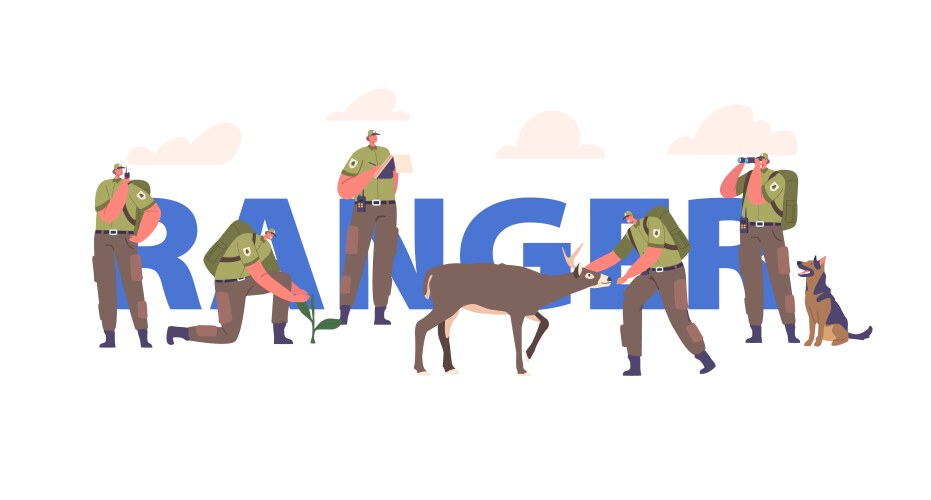 Park Uniform Ranger Vector Images (over 430)