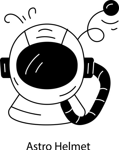 Sports helmet Royalty Free Vector Image - VectorStock