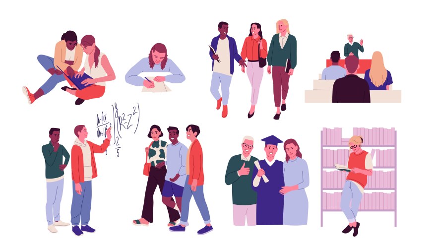 College Campus Vector Images (over 11,000)