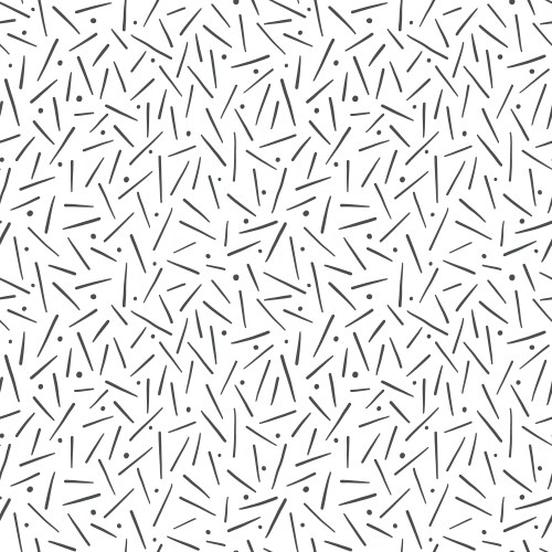 Retro seamless pattern with simple line geometric Vector Image