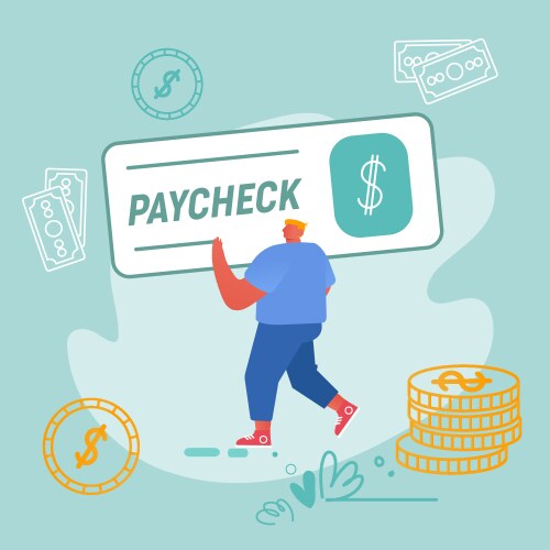Employee Payroll Vector Images (over 1,200)