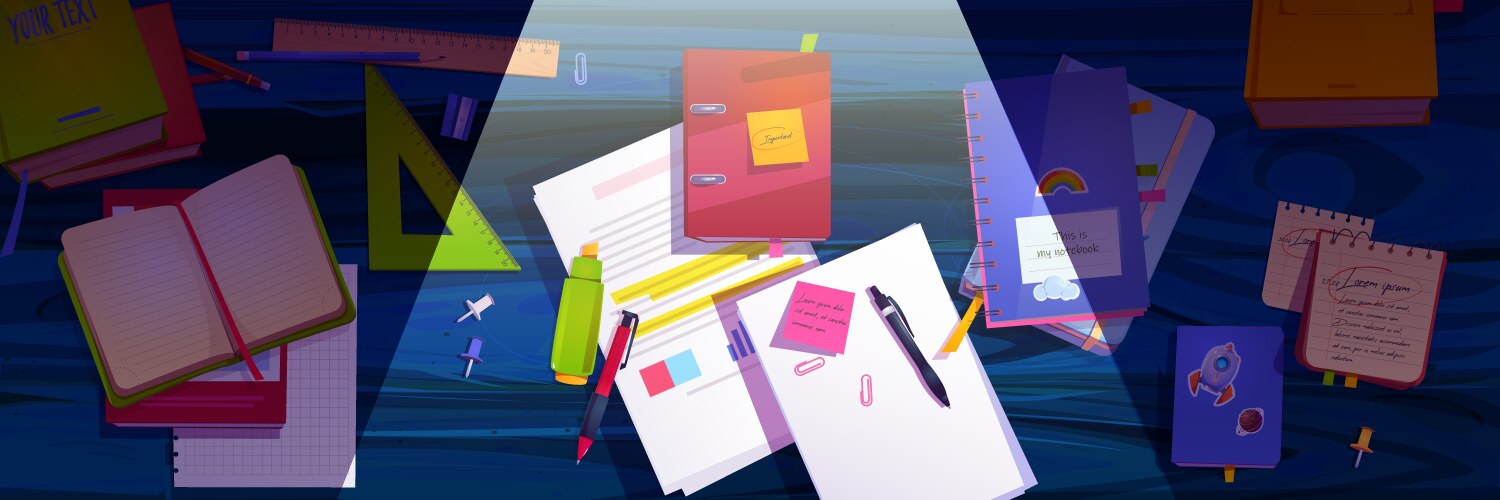 Cartoon Homework Vector Images (over 35,000)