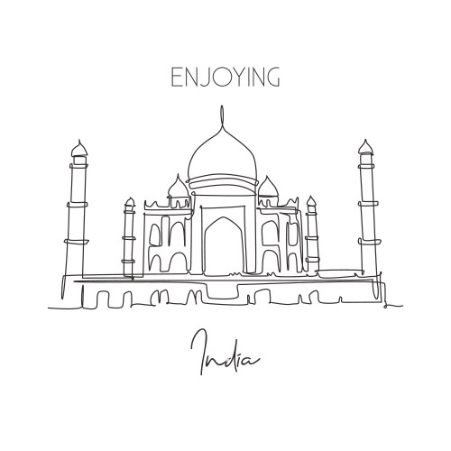 Taj Mahal Outline Vector Images (over 1,000)