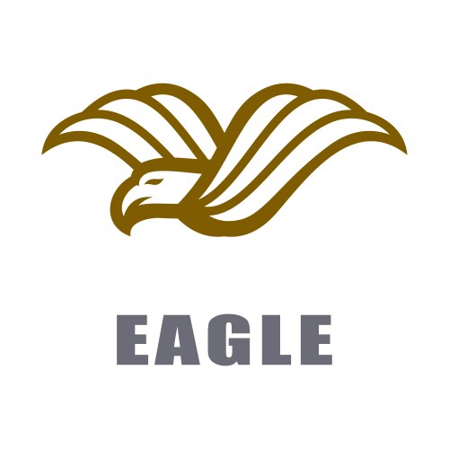 Eagle logo Royalty Free Vector Image - VectorStock