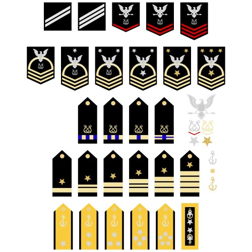 Us Navy Insignia Vector Images (over 2,600)