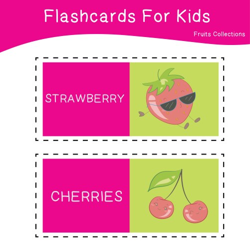 Cherry Flashcard Vector Images (37)