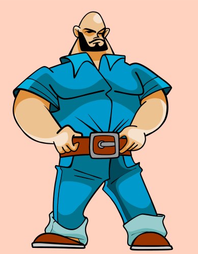 Muscle Man Cartoon Vector Images (over 11,000)