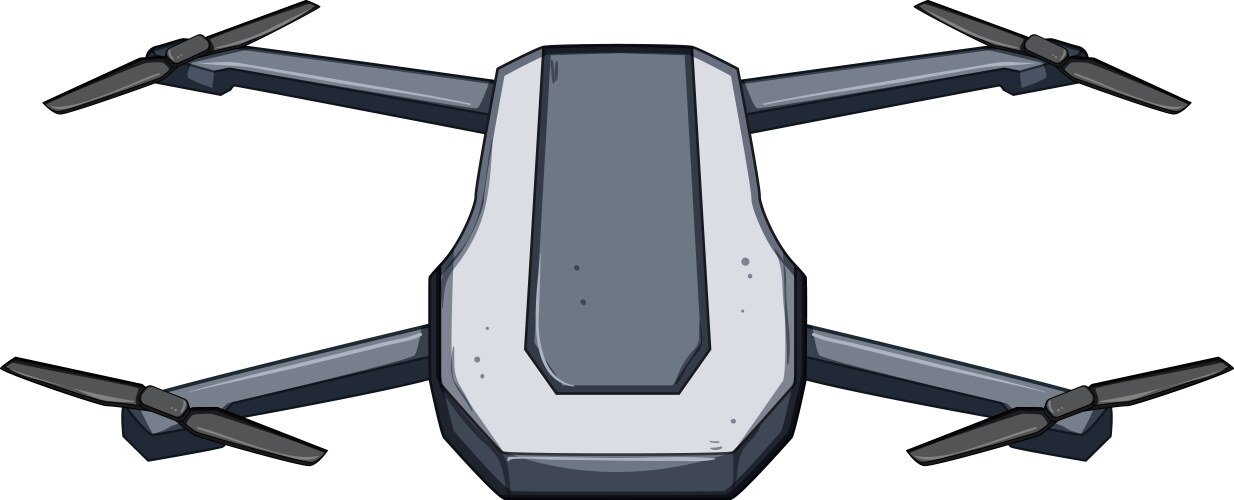 Rotor propeller cartoon Royalty Free Vector Image